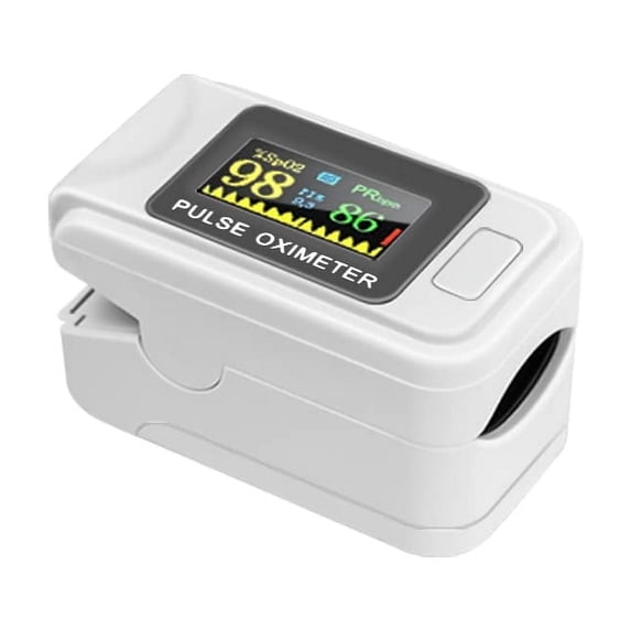 SUWU Fingertip Pulse Oximeter, Blood Oxygen Saturation Monitor with LED ...