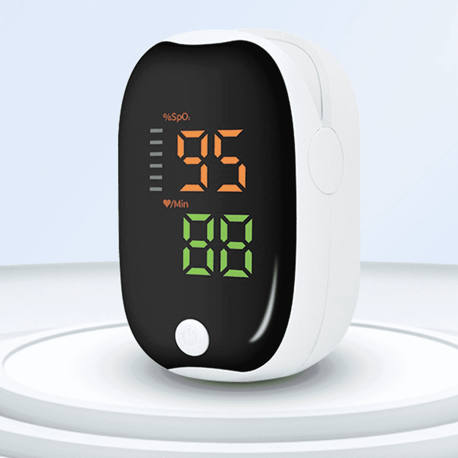 Fingertip Pulse Oximeter, Blood Oxygen Saturation Monitor (SpO2) with ...