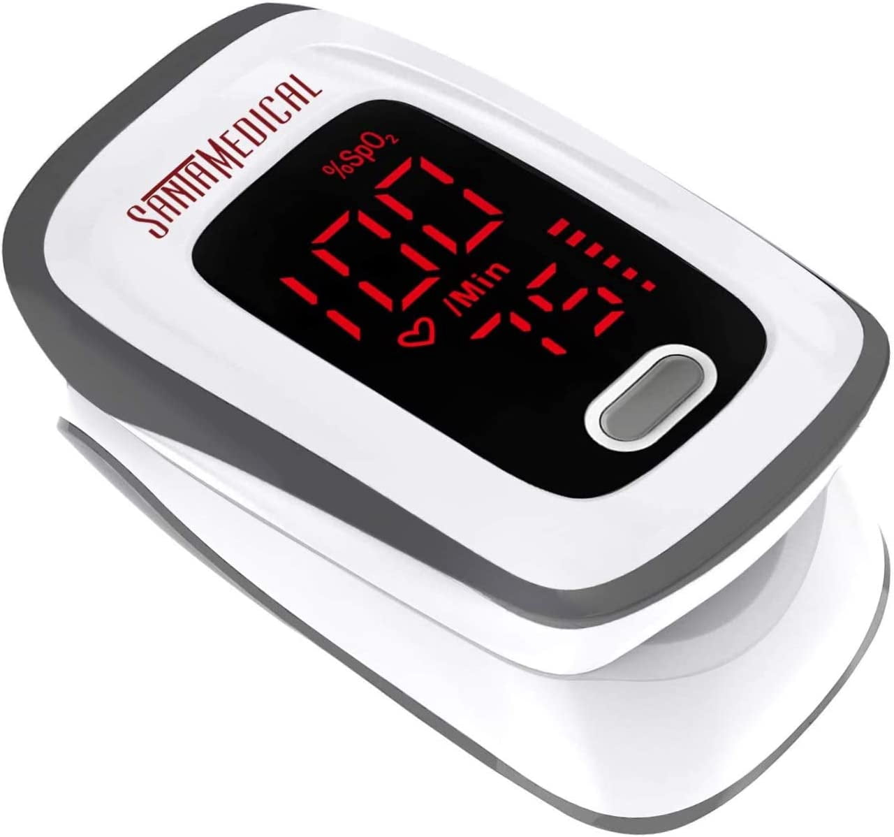 Fingertip Pulse Oximeter, Blood Oxygen Saturation Monitor (SpO2) with ...