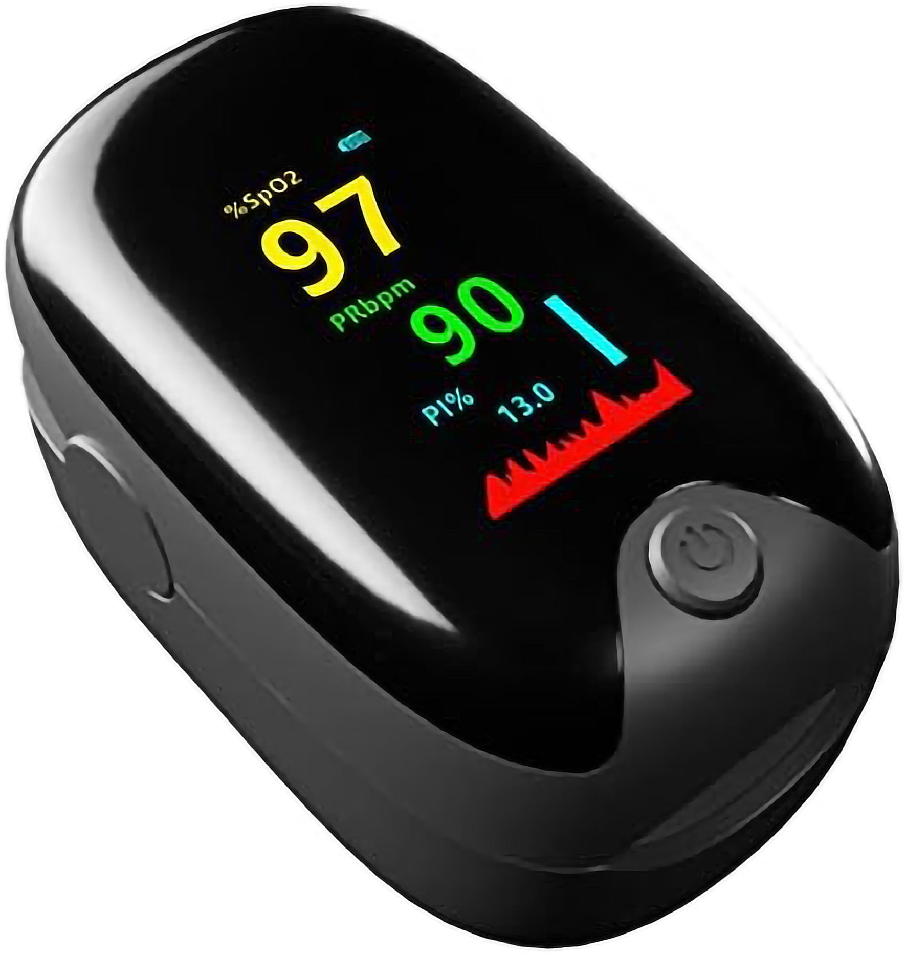 Fingertip Pulse Oximeter,Blood Oxygen Saturation Monitor (SpO2) with Pulse Rate Measurements and ...