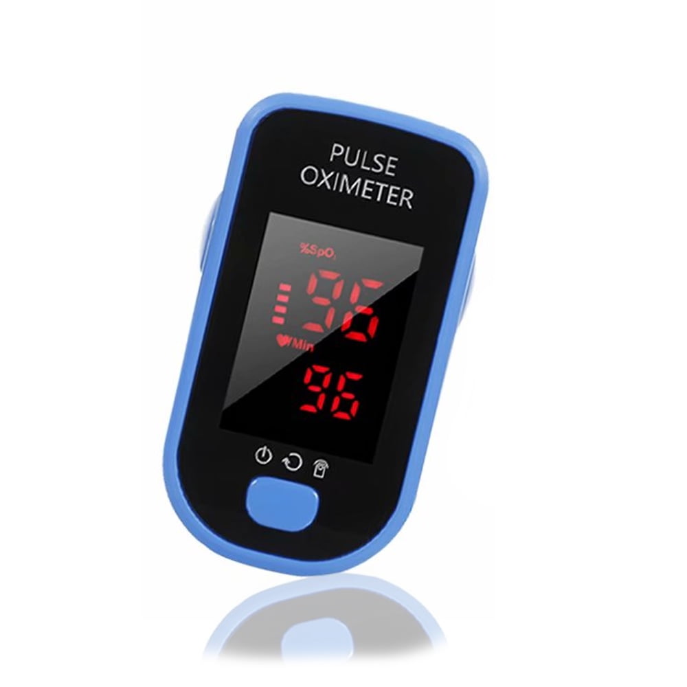Fingertip Pulse Oximeter Blood Oxygen Sensor Measurement Meter ...