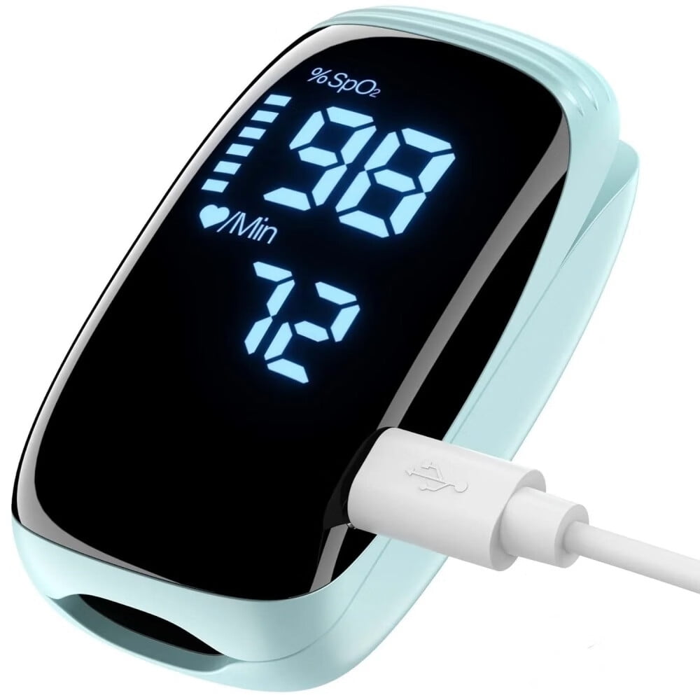 Fingertip Pulse Oximeter,Rechargeable Pulse Oximeter,Finger Pulse ...