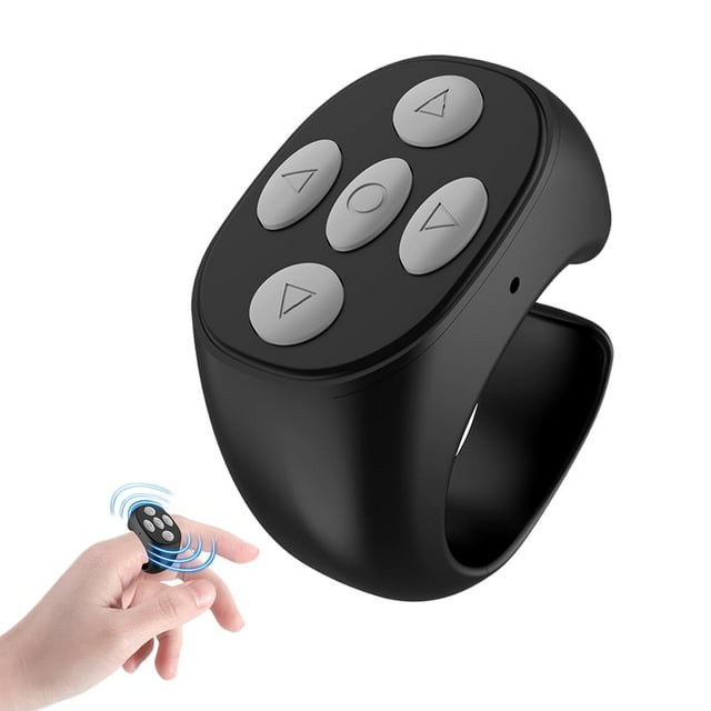 Fingertip Wireless Bluetooth Remote Control, Bluetooth Fingertip Remote ...