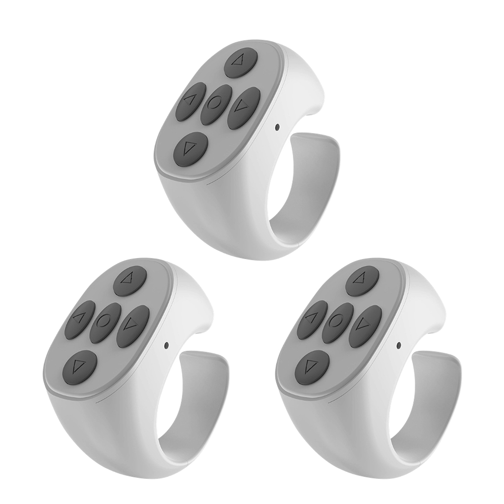 Fingertip Wireless Bluetooth Remote Control, Bluetooth Scrolling Ring ...