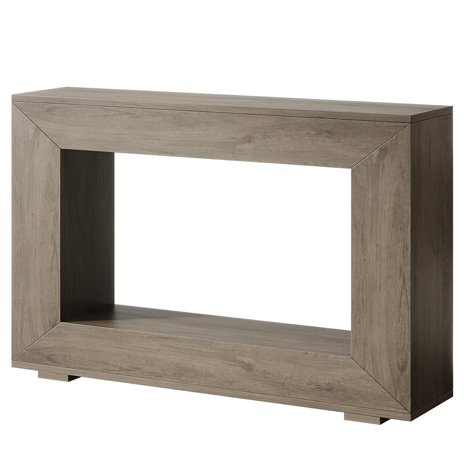 Finihen 47" Farmhouse Console Table, Modern Living Room Sofa Table with ...