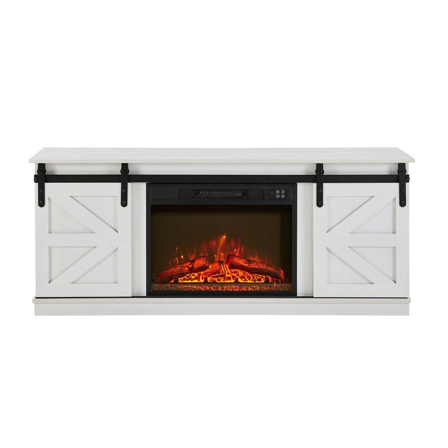 Finihen Modern Fireplace TV Stand for Television up to 65" with Storage ...