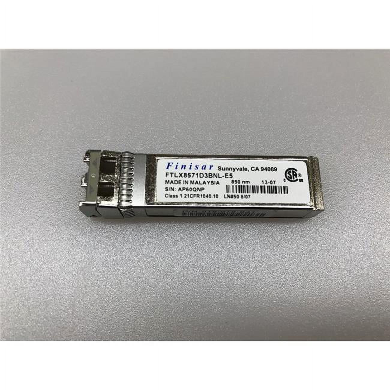 10GB Finisar Genuine 10GB/s 10GBase-SR SFP+ Tranceiver 850nm ...