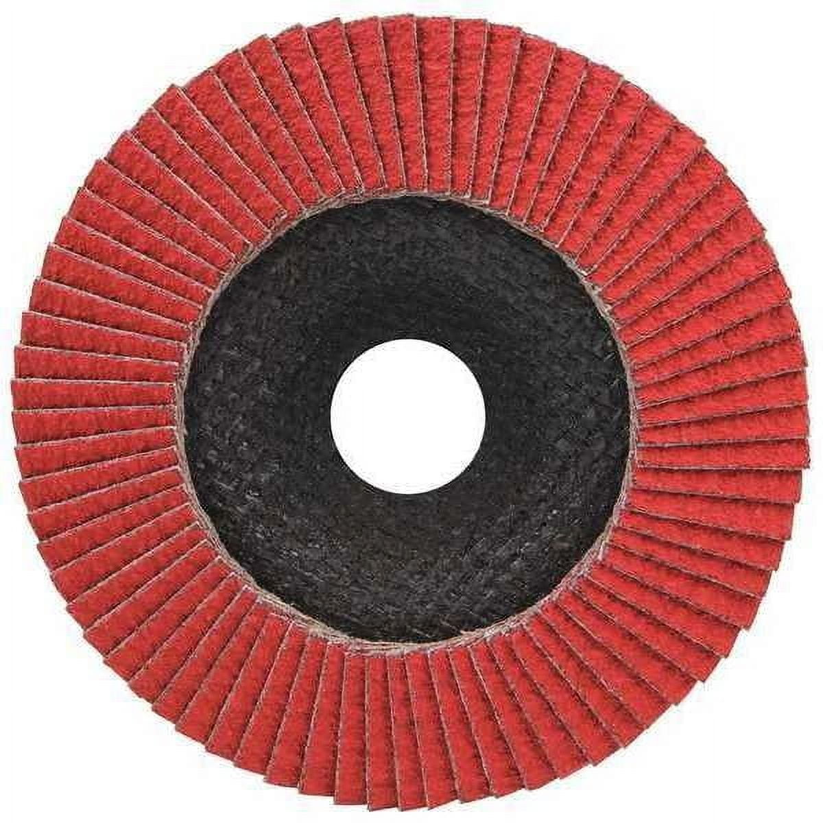 Gator Finishing Mounted Flap Wheel,36 Grit,4-3/4in W,PK5 9720035 ...