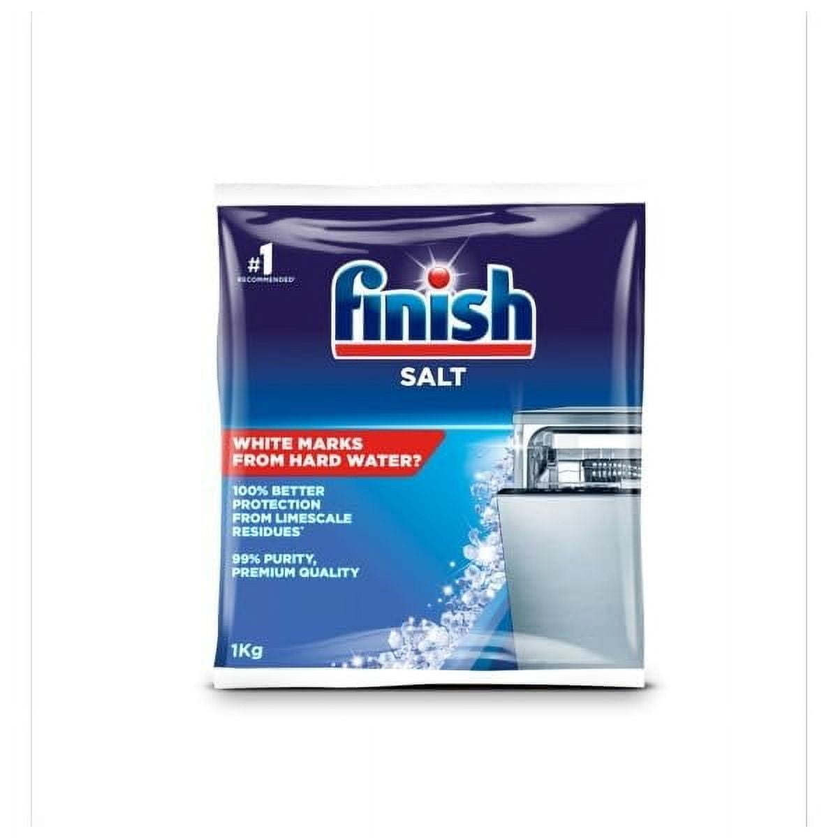 Finish Dishwasher Water Softener Salt for Bosch Dishwasher, 2.2 lbs ...
