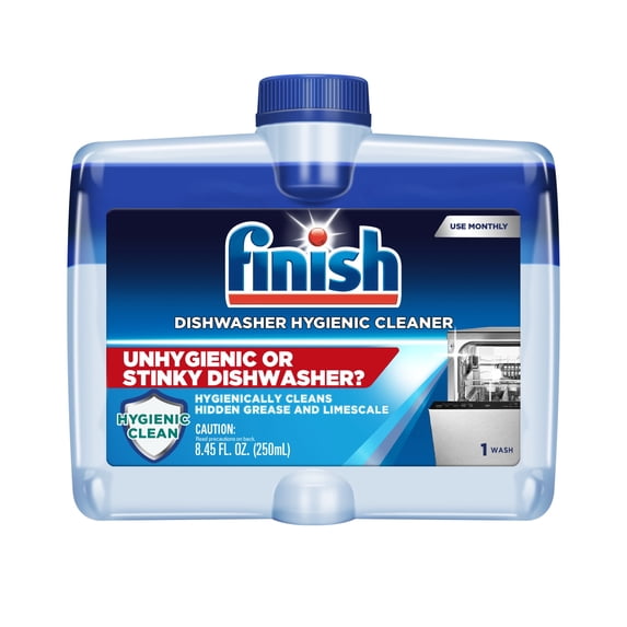 Finish Dishwasher Cleaner, Dual Action Against Grease and Limescale ...