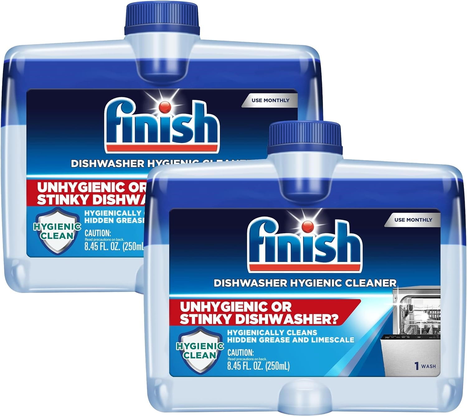 Finish Fresh Scent Liquid Dishwasher Detergent 8.45 oz (Pack of 3 ...