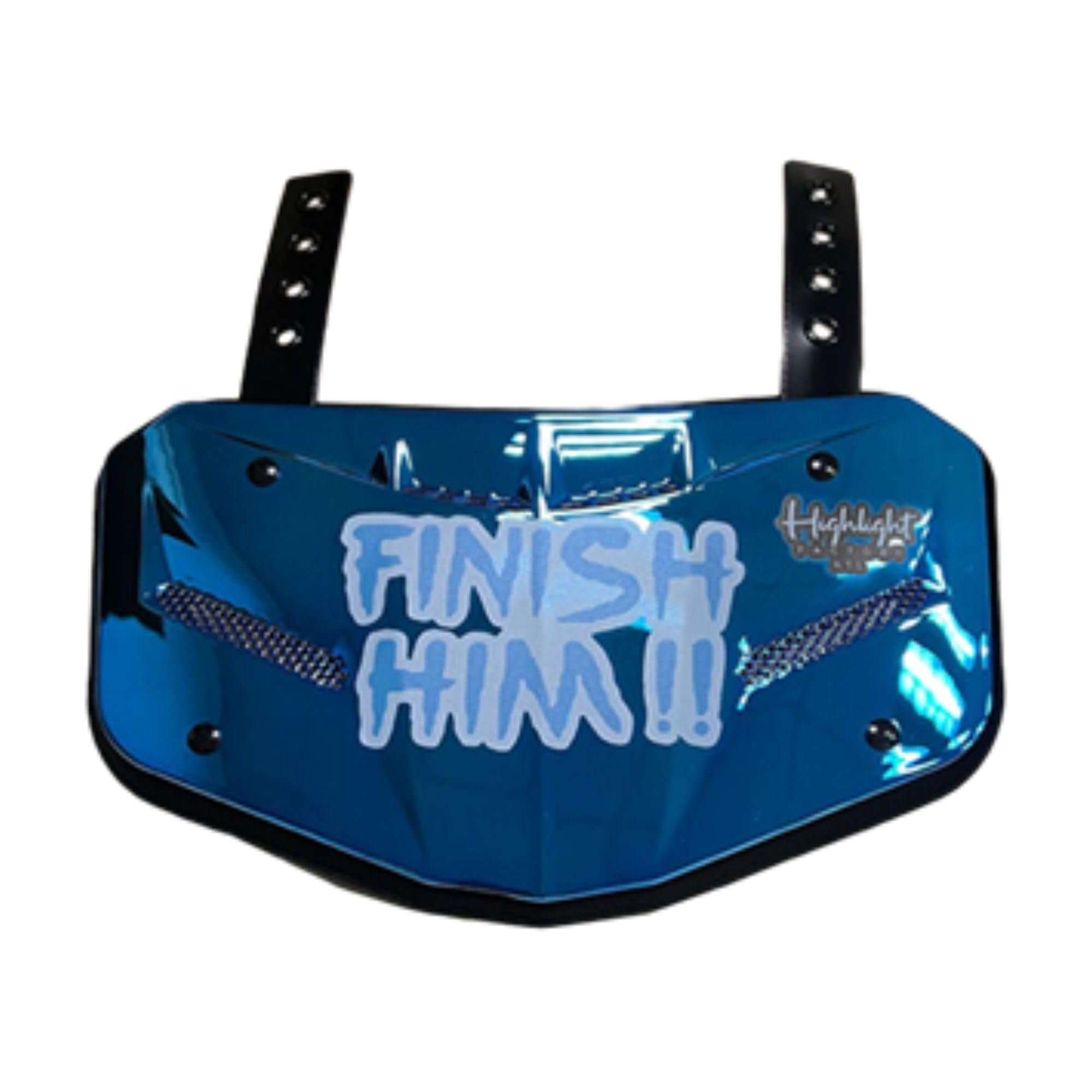 Finish Him Football Back Plate - Lower Back Protection for Shoulder ...