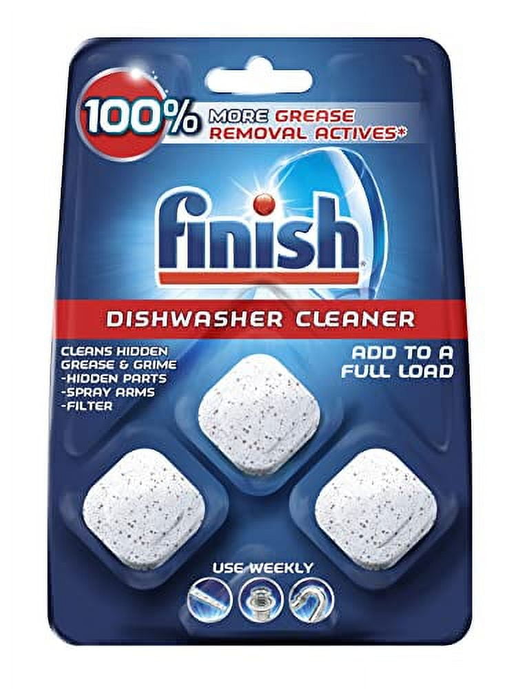 Finish Dishwasher Cleaner: In-Wash Degreaser, Clean Hidden Grease and ...