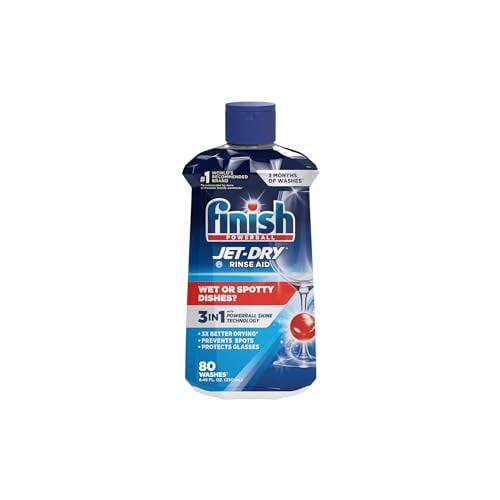 Finish Jet-Dry Rinse Aid, Dishwasher Rinse Agent & Drying Agent, 8.45 ...