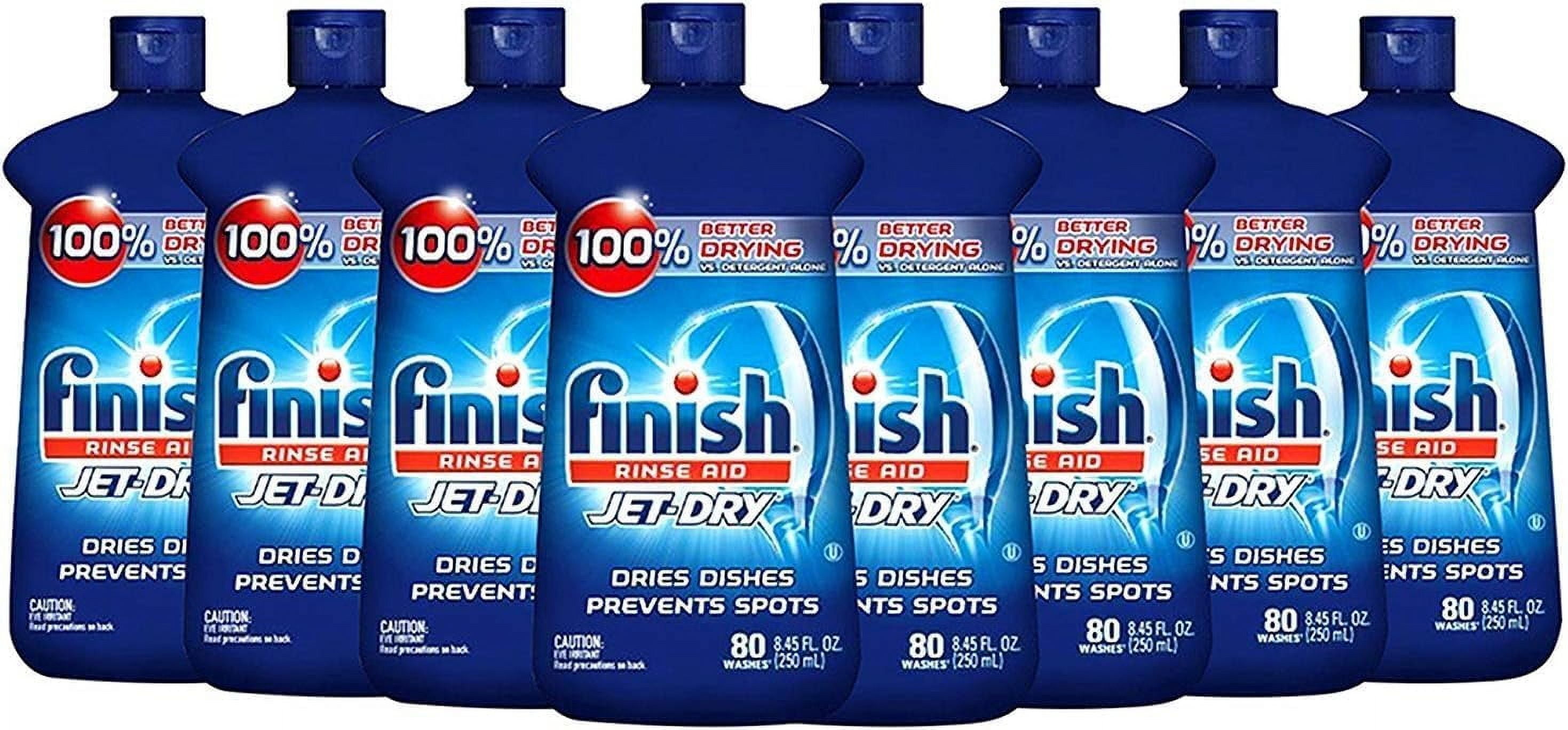 Finish Jet-Dry Rinse Aid, Dishwasher Rinse Agent & Drying Agent 8.45 oz ...