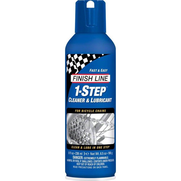 Finish Line 1-Step Cleaner and Lubricant, 8oz Aerosol - Walmart ...