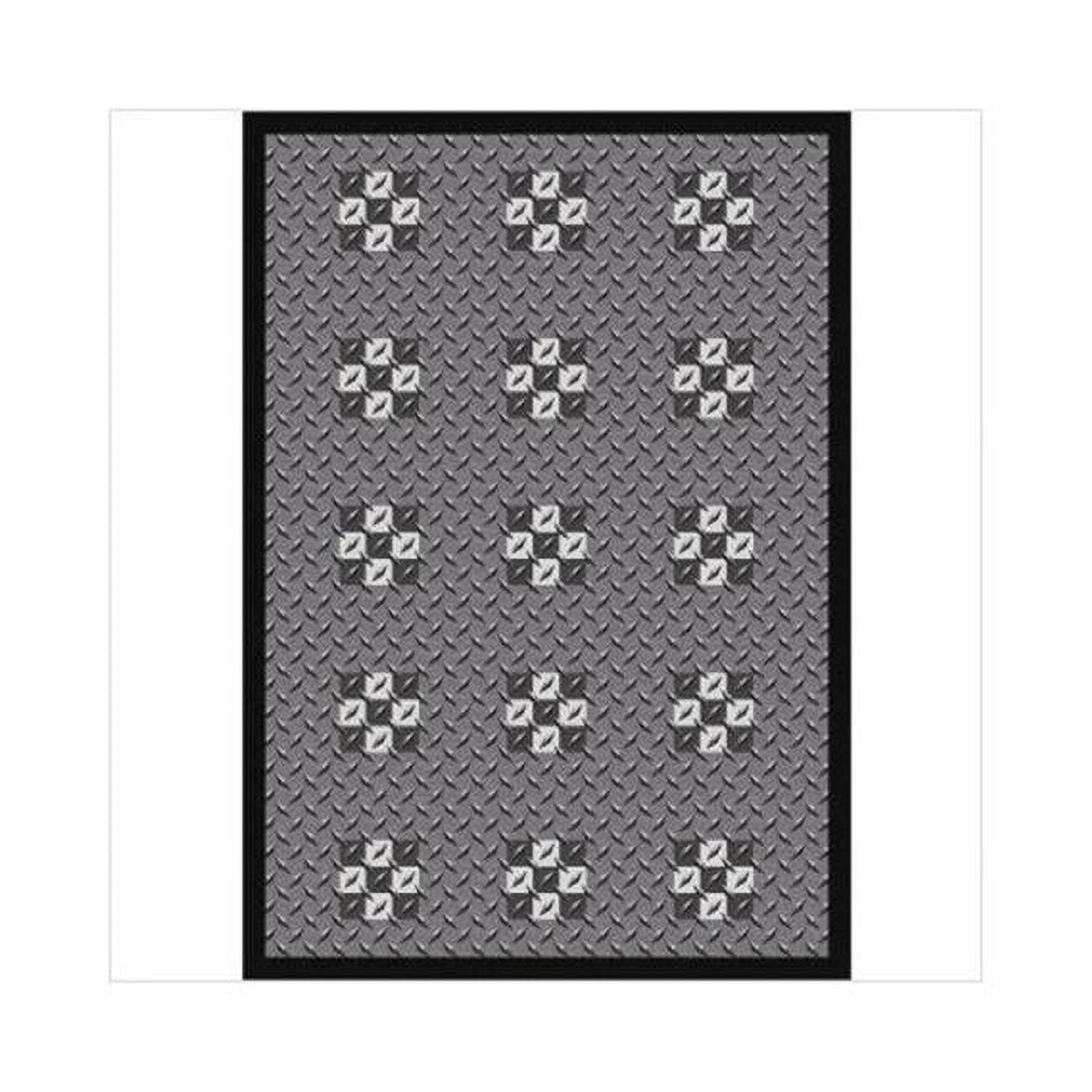 Finish Line 5 ft.4 in. x 7 ft.8 in. WearOn Nylon Machine Tufted- Cut ...