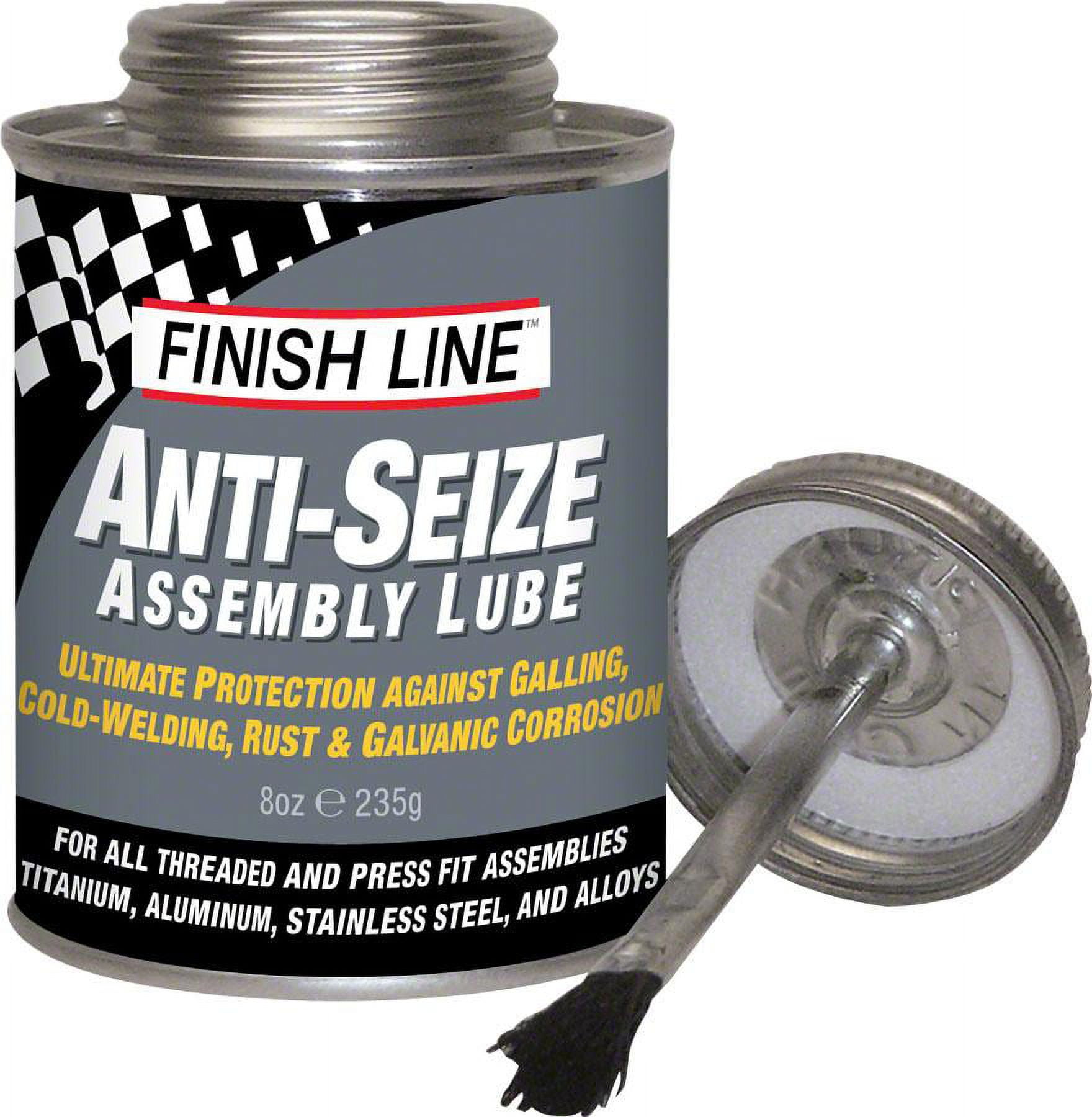 Finish Line Bike Shop Anti-Seize Assembly Lubricant: 8 Oz. with brush ...