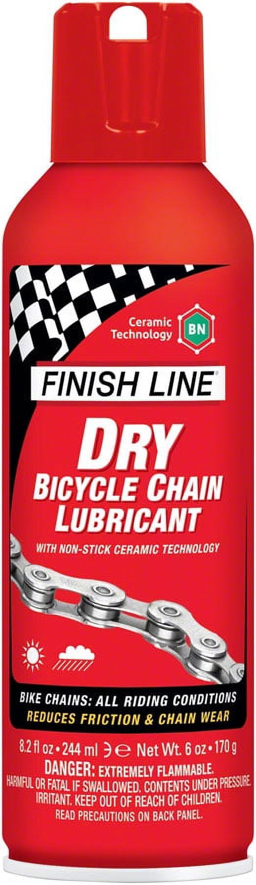 Finish Line Dry Lube with Ceramic Technology - 8oz Aerosol - Walmart.com