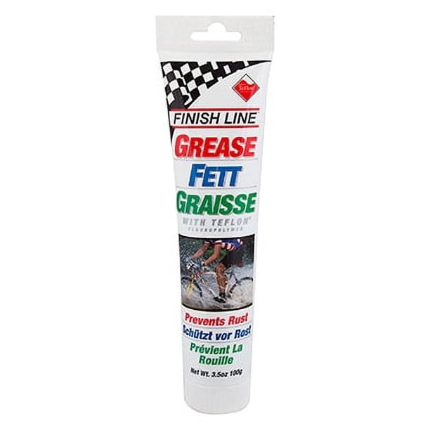 Finish Line Premium Bicycle Grease made with Teflon Fluoropolymer, 3.5 ...