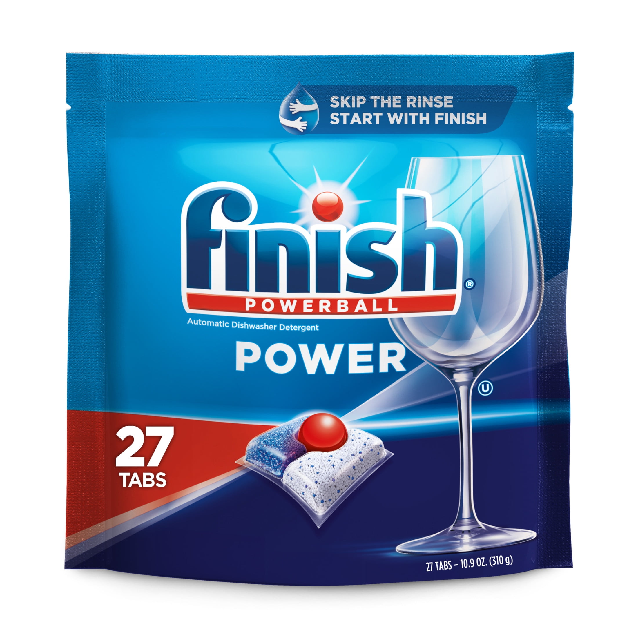 Finish Power - 27ct - Dishwasher Detergent - Powerball - Dishwashing ...