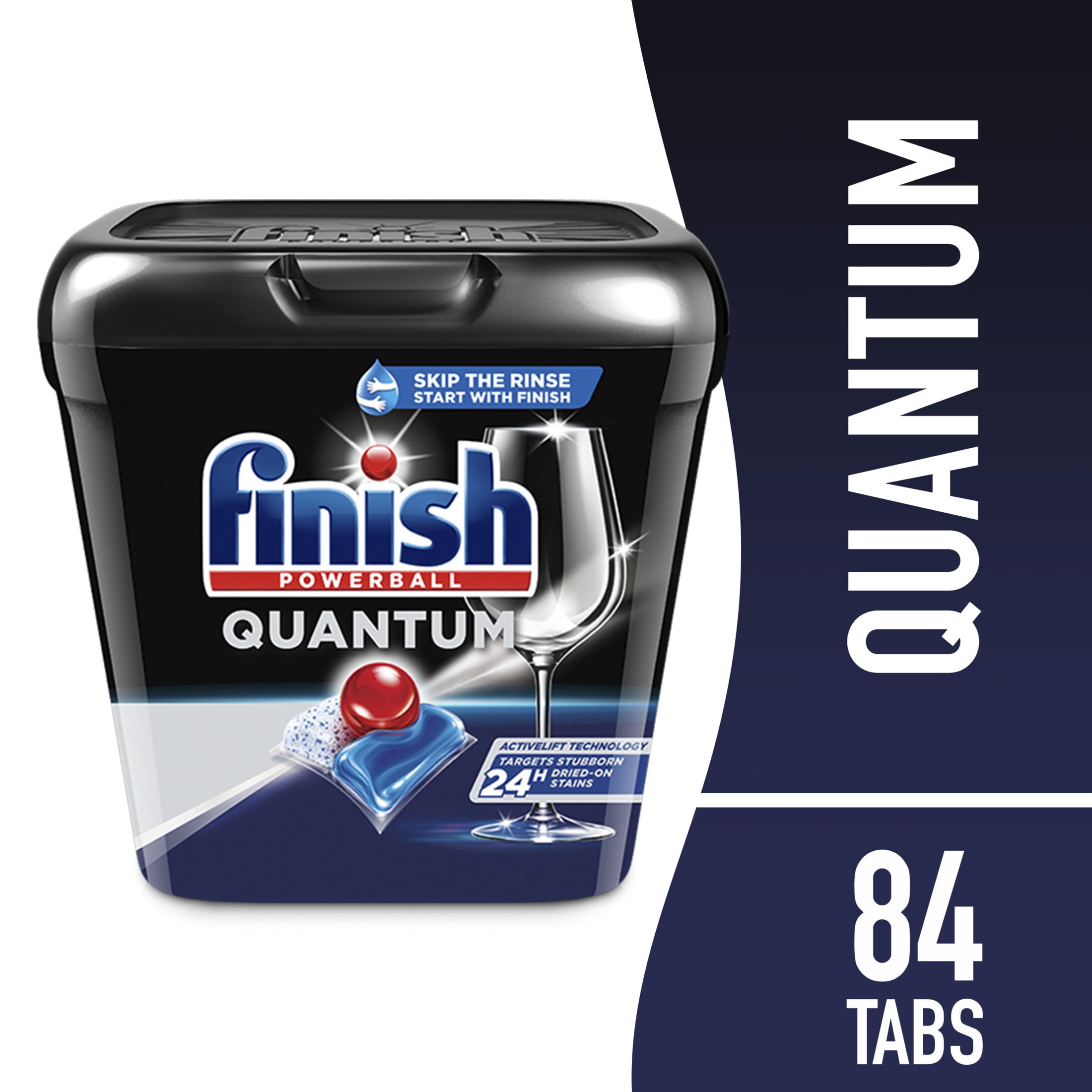 Finish - Quantum 84ct - Dishwasher Detergent - Walmart.com