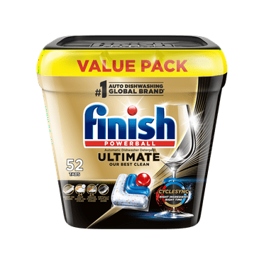 Finish Quantum Dishwasher Pods, No Pre-Rinse Dishwasher Detergent Tabs ...