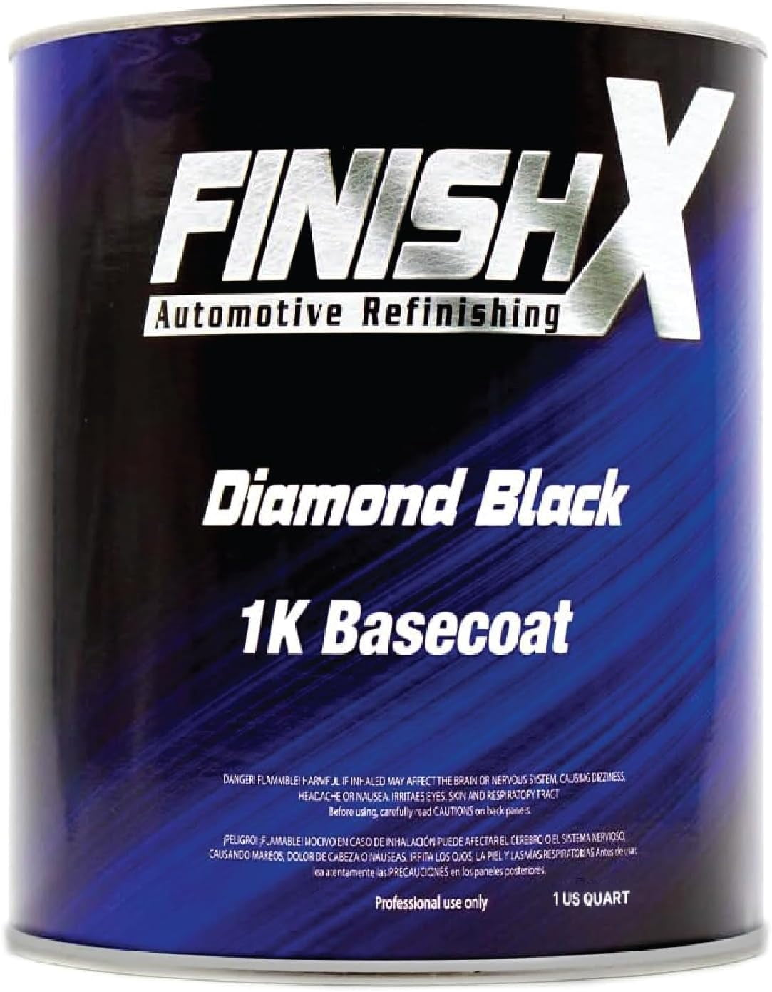 FinishX Automotive Refinishing Factory Color 1k Basecoat Diamond Black ...