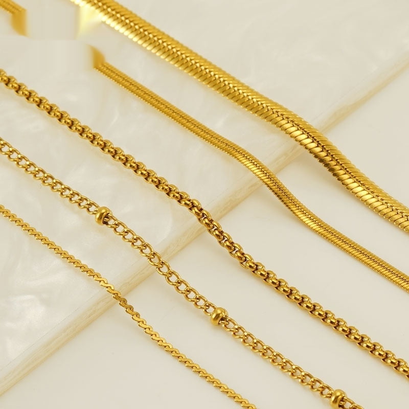 Finished Chain S Chain Clip Bead Necklace Jewelry Necklace - Walmart.com