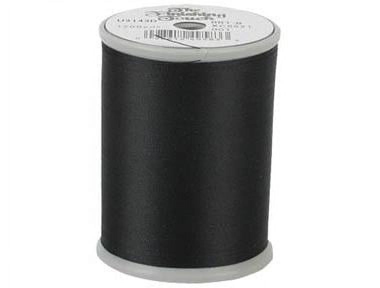 Finishing Touch # 60 Weight Embroidery Bobbin Black Thread 1200 Yards ...