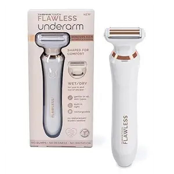 Finishing Touch Flawless Underarm Hair Removal Electric Razor Device ...
