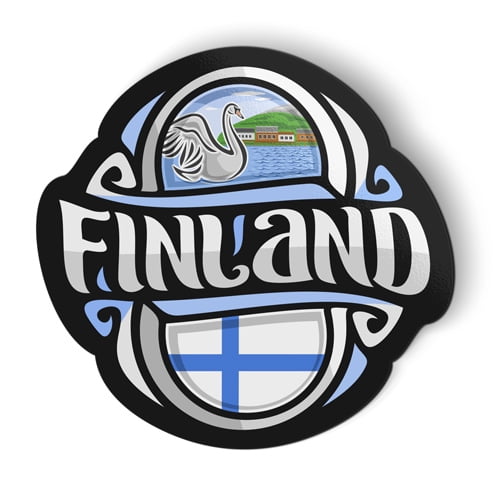 Finland - 5" Magnet for Car Locker Refrigerator - Walmart.com