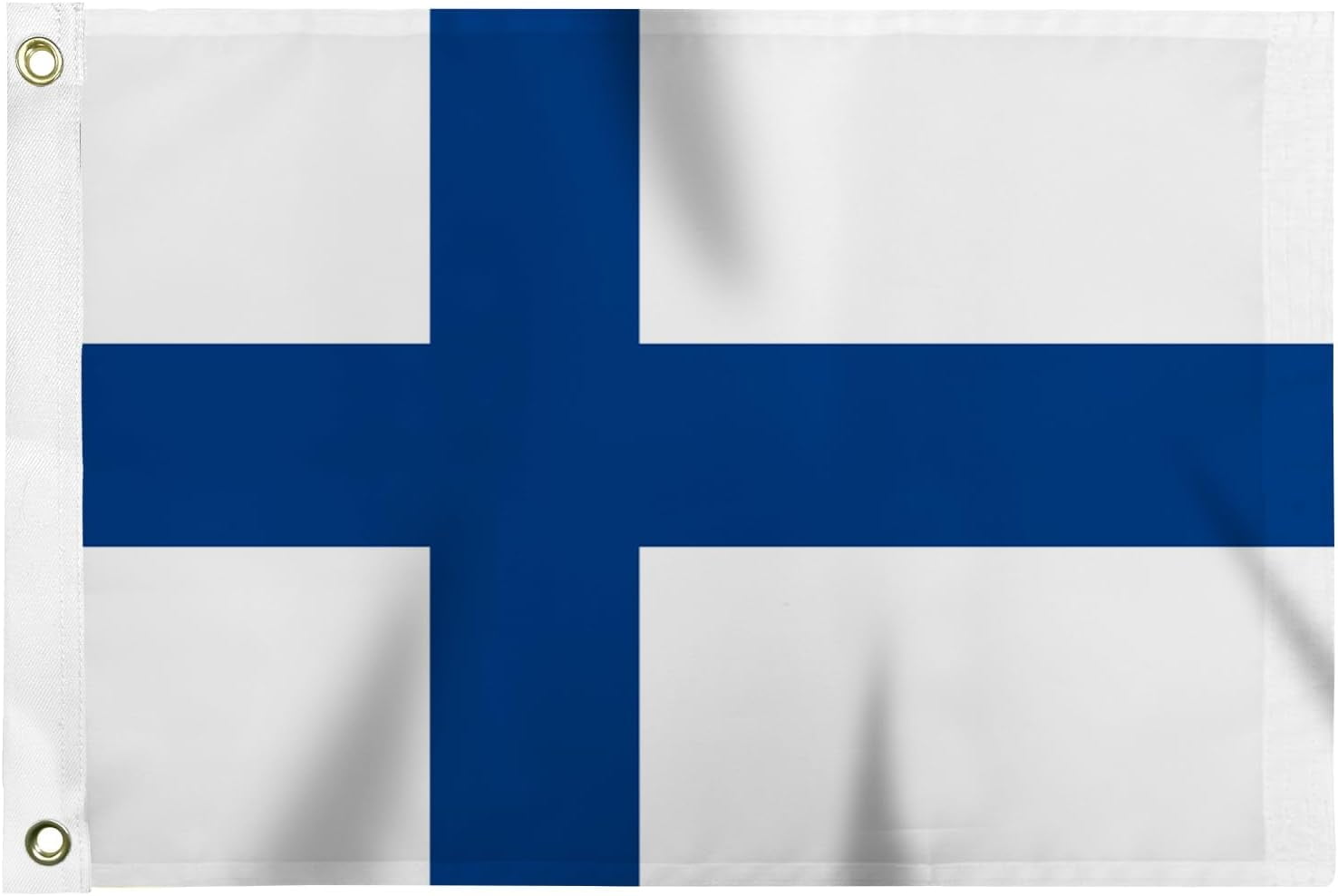 Finland Flag 2x3 FT for Boat, Vivid Color Small Finnish FlagsNautical ...