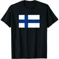 Finland Flag Cool Suomi Lippu Finnish Flags Men Women T-Shirt - Walmart.com