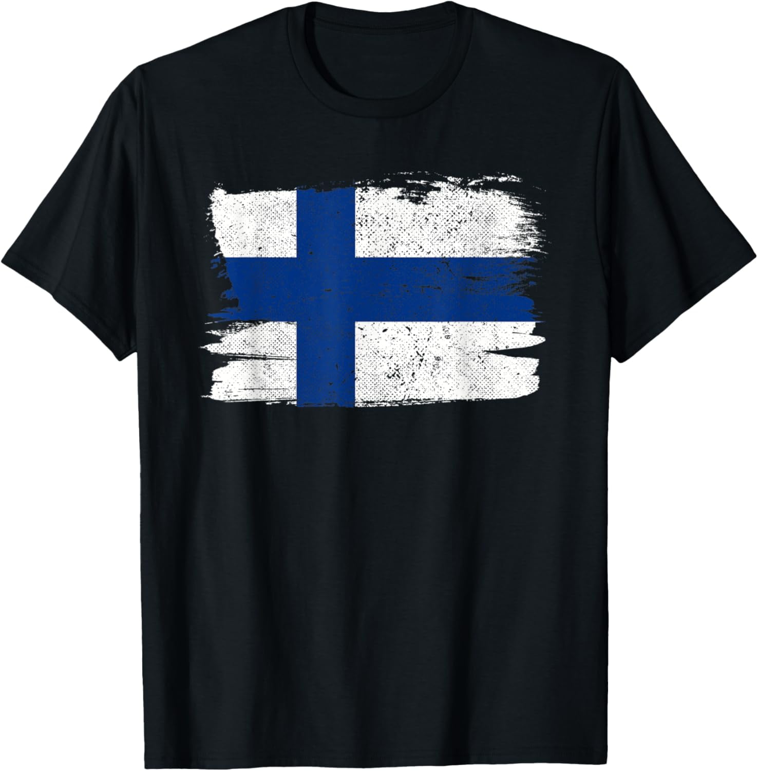 Finland Flag Pride Friendship Proud Peace Vintage Retro T-Shirt ...