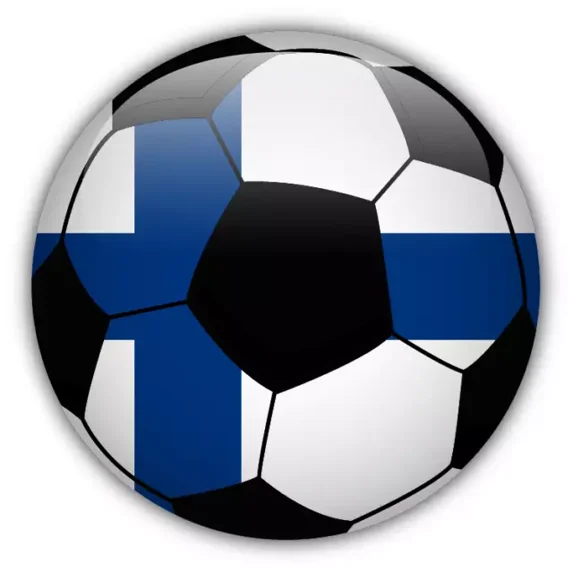Finland Flag Soccer Ball Car Sticker Phone Decal Water Bottle Stickers ...