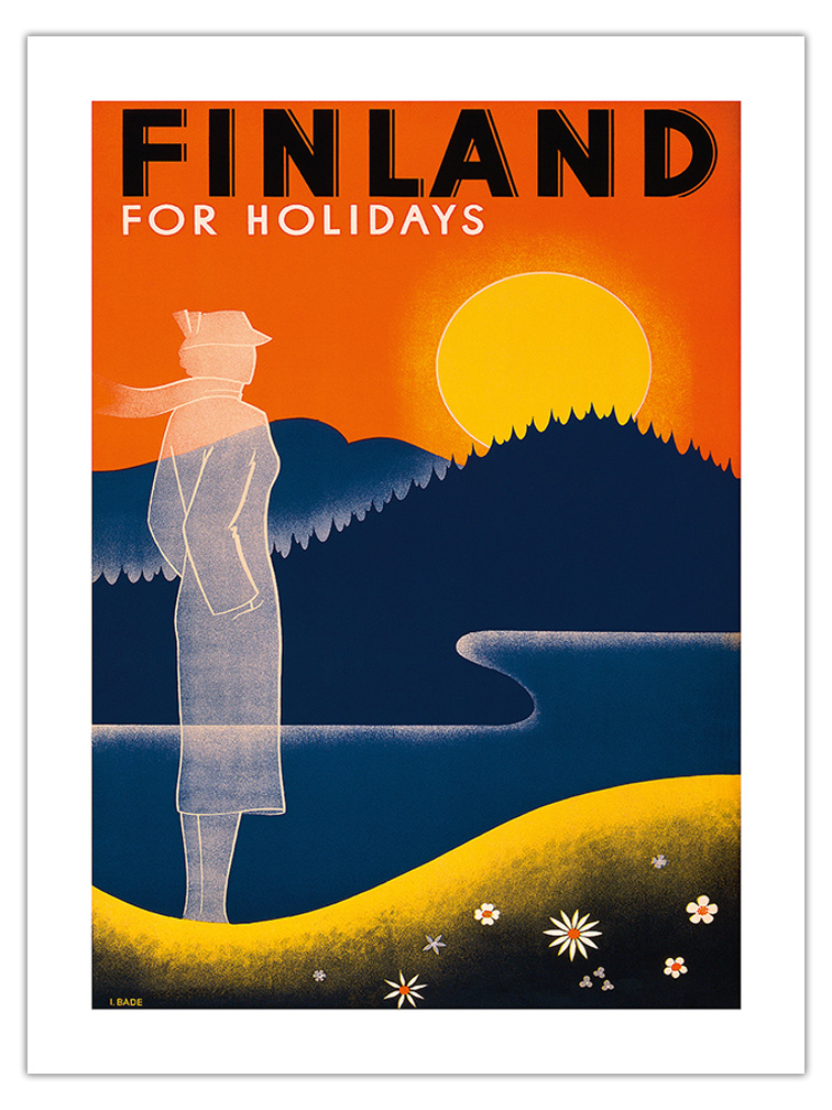 Finland for Holidays - Finnish State Railways - Vintage Railroad Travel ...