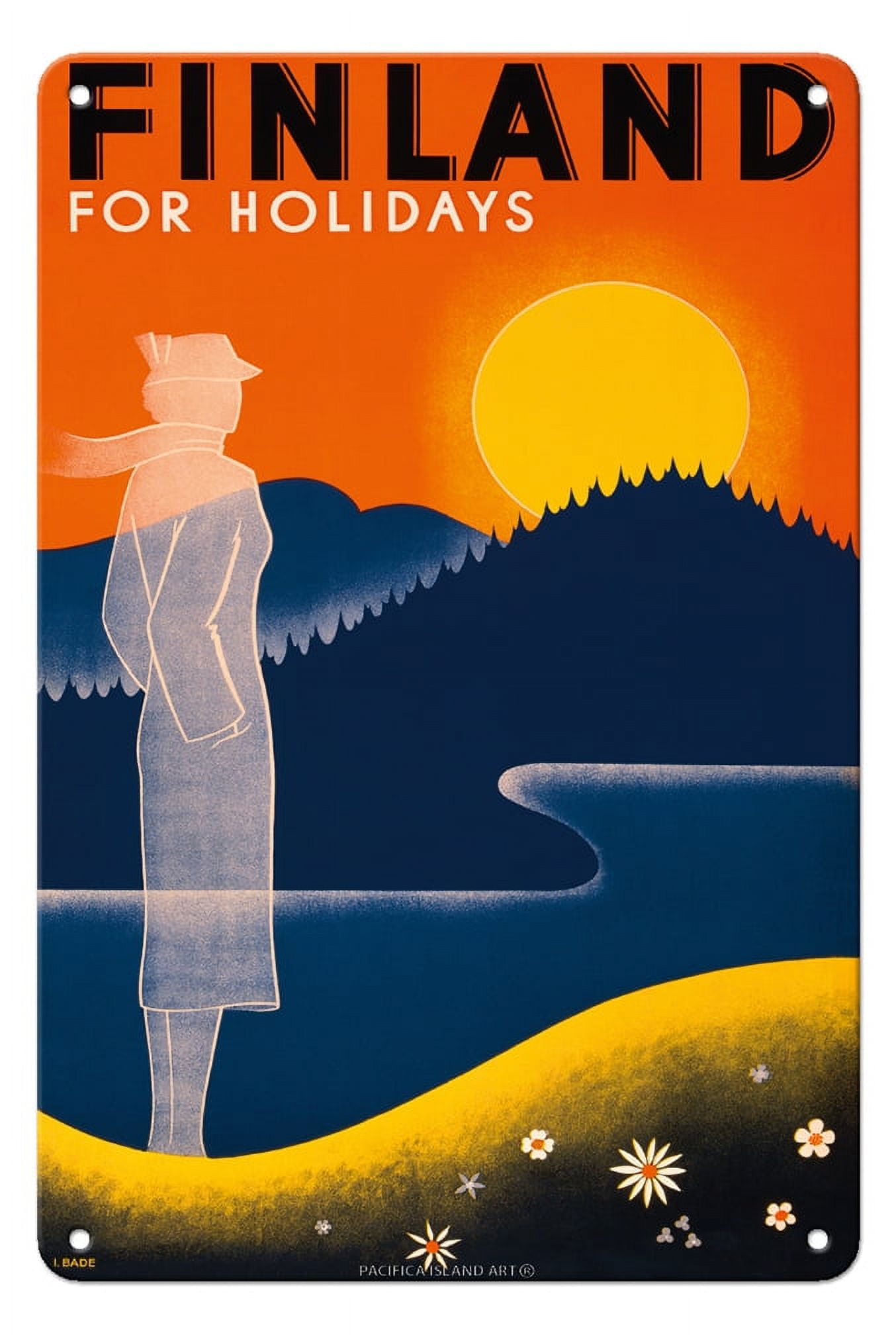 Finland for Holidays - Finnish State Railways - Vintage Railroad Travel ...