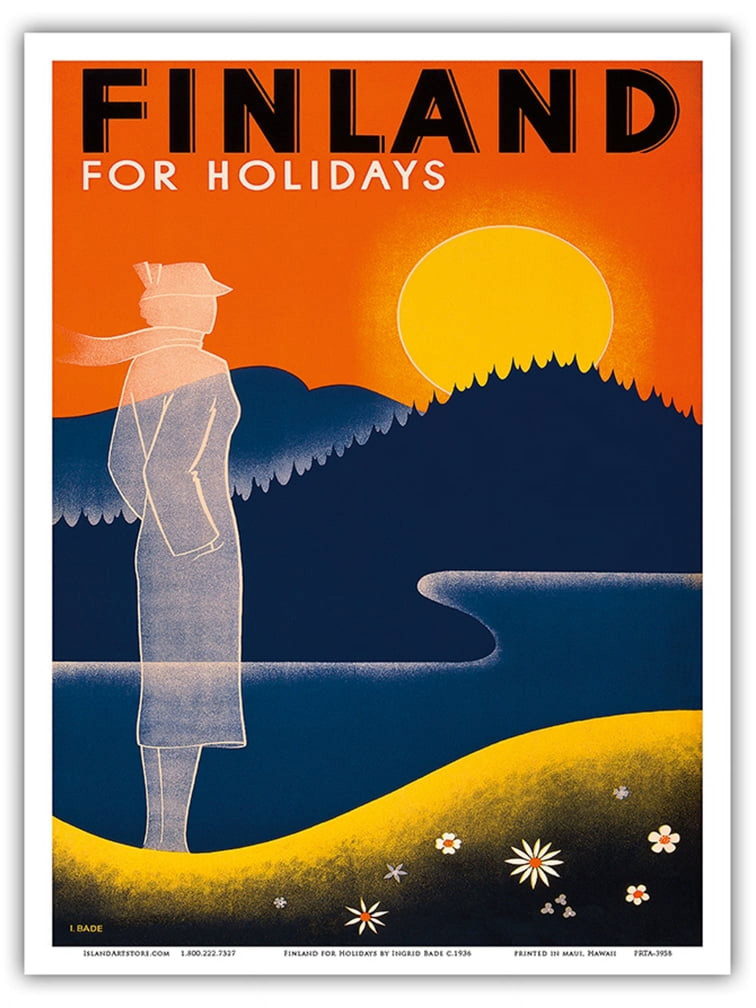 Finland for Holidays - Finnish State Railways - Vintage Railroad Travel ...
