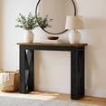 Finmind 41.34" Small Entryway Table,Farmhouse 2-Tier Narrow Console ...