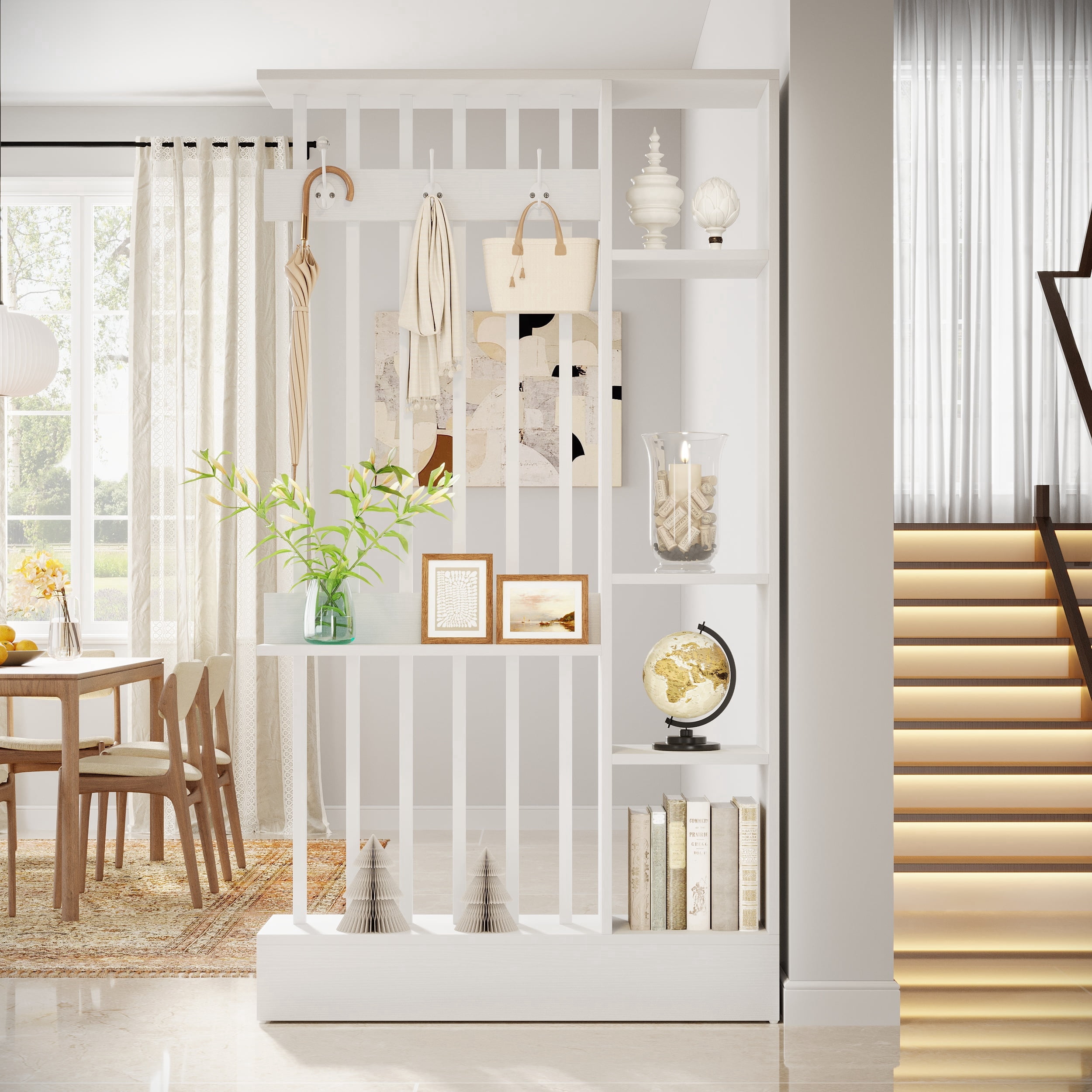 Room Divider Shelves