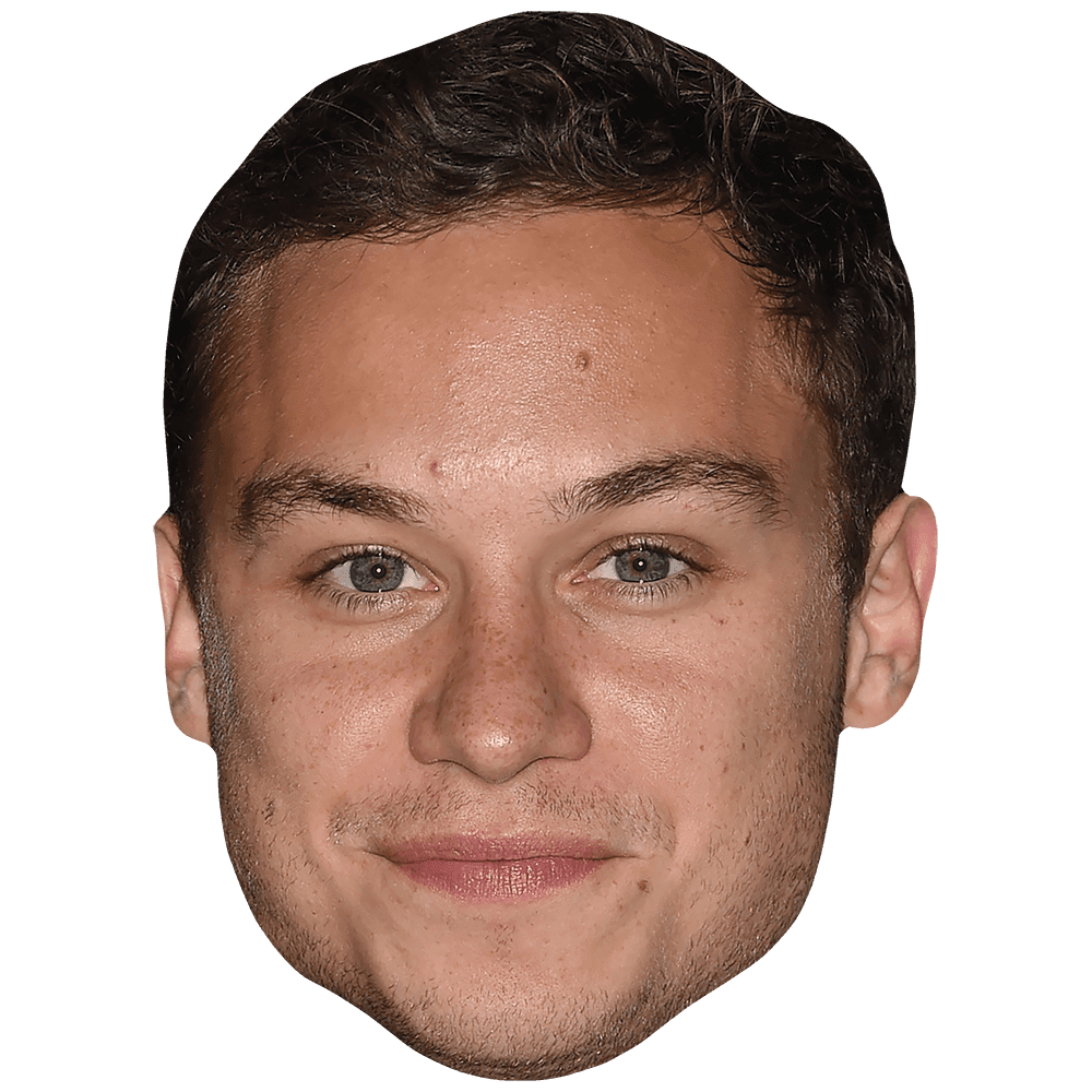 Finn Cole (Stubble) Big Head. Larger than life mask. - Walmart.com