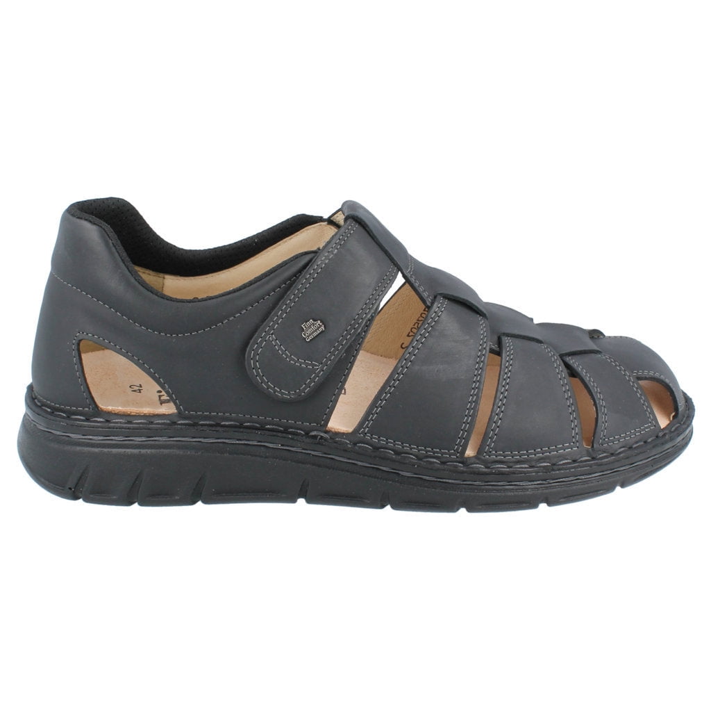 Finn Comfort Mens Copan-S Leather Sandals - Walmart.com