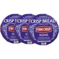 Finn Crisp Siljans Round KEF28 Rye Crispbread 3 Knäckebröd From Finland ...