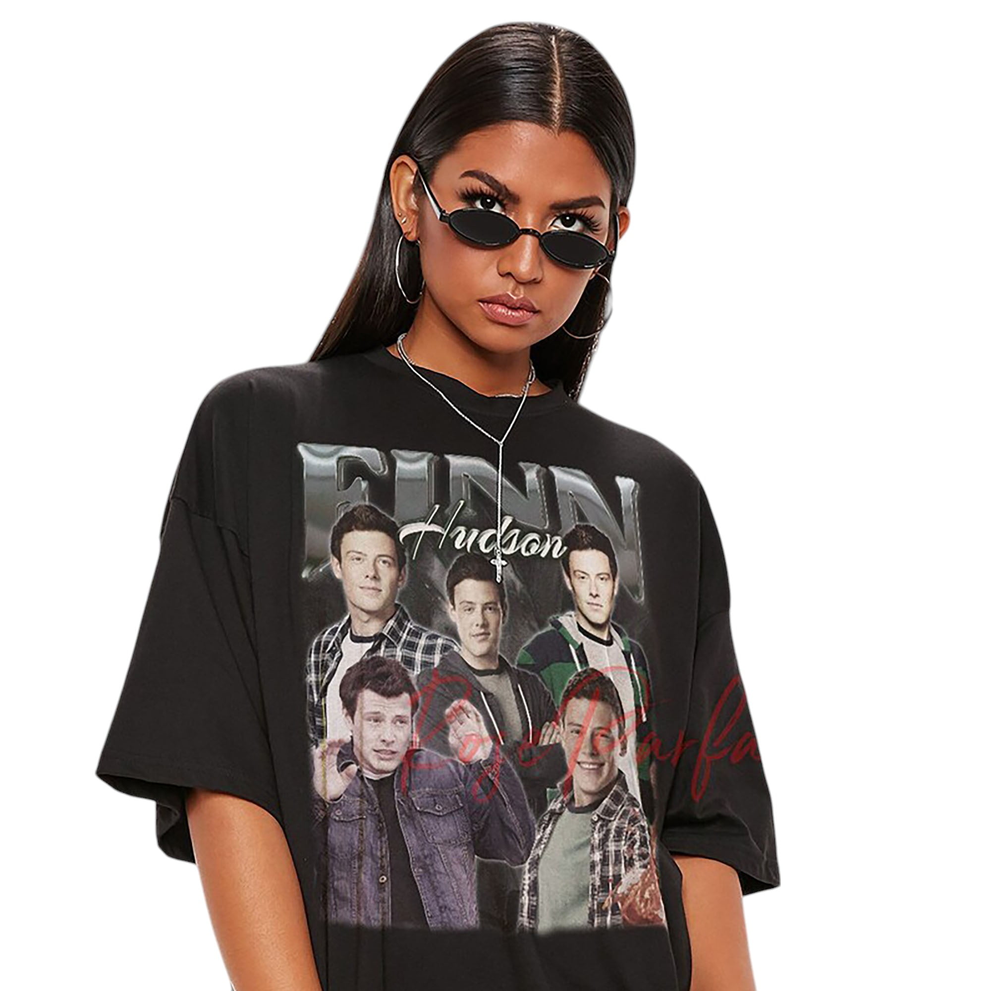 Finn Hudson Retro Unisex Classic 2D T-Shirt - Vintage Long Sleeve Fans ...