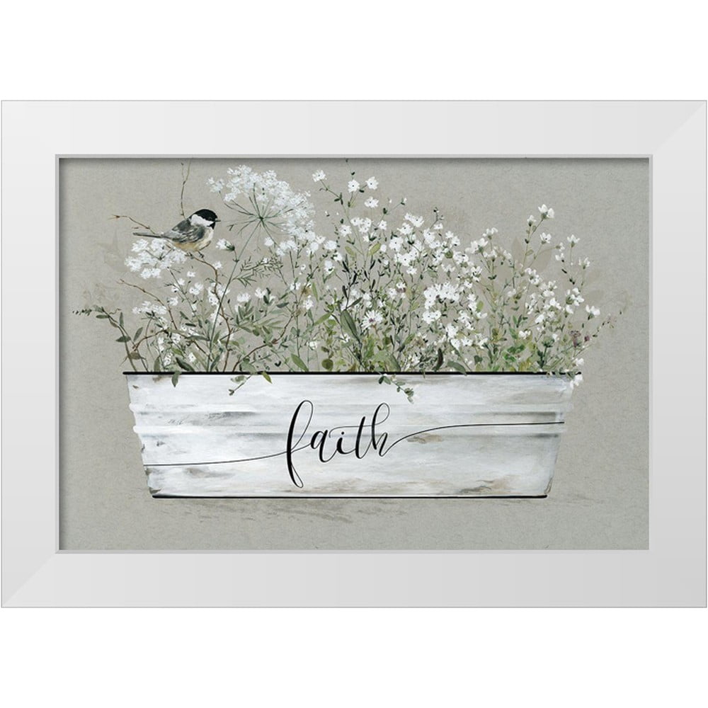 Finn, Livi 18x13 White Modern Wood Framed Museum Art Print Titled ...