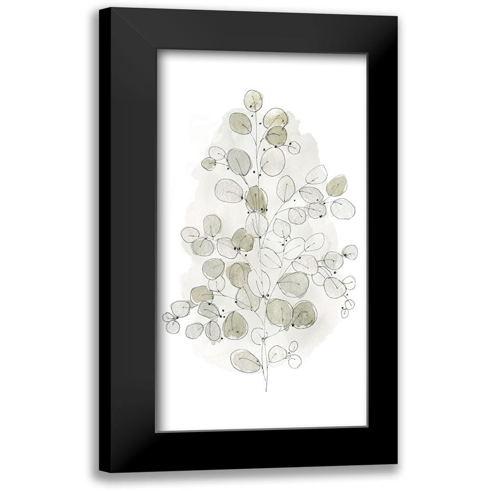 Finn, Livi 9x14 Black Modern Framed Museum Art Print Titled - Leafy ...