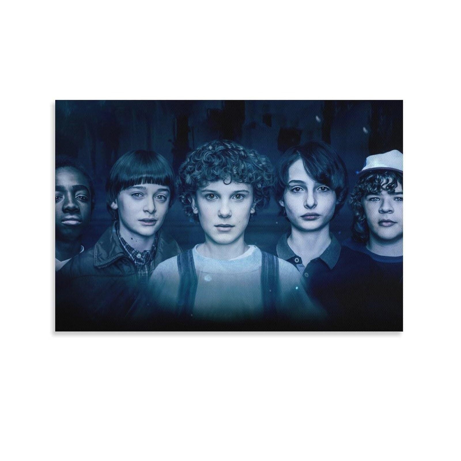 Finn Wolfhard Actor Poster (27) Artworks Picture Print Poster Wall Art ...