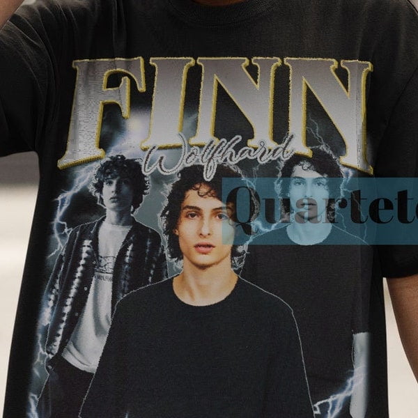 Finn Wolfhard, Finn Wolfhard Shirt, Finn Wolfhard Vintage Tshirt, Finn ...