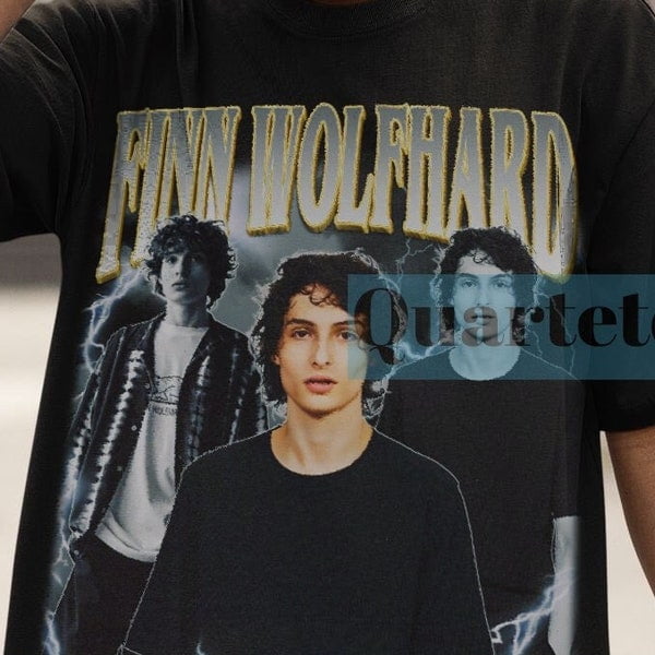 Finn Wolfhard, Finn Wolfhard Shirt, Finn Wolfhard Vintage Tshirt, Finn ...
